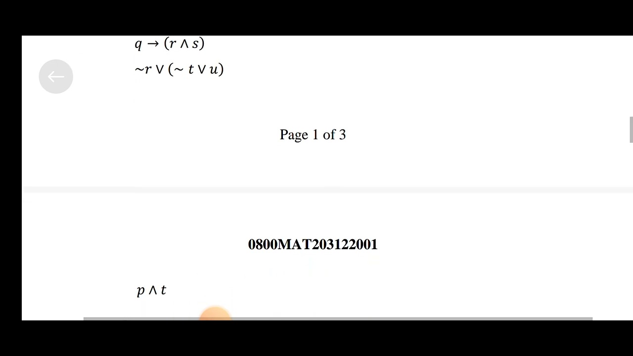 MAT203 Discrete Mathematical And Structures KTU S3 CSE Previous MAT203 Discrete Mathematical And Structures KTU S3 CSE Previous