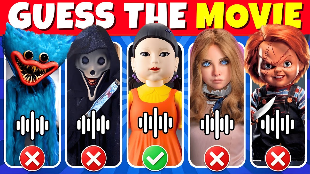 Guess The HORROR Character Dancing 😱🔪 M3GAN, Grimace, Young Hee, Huggy ...