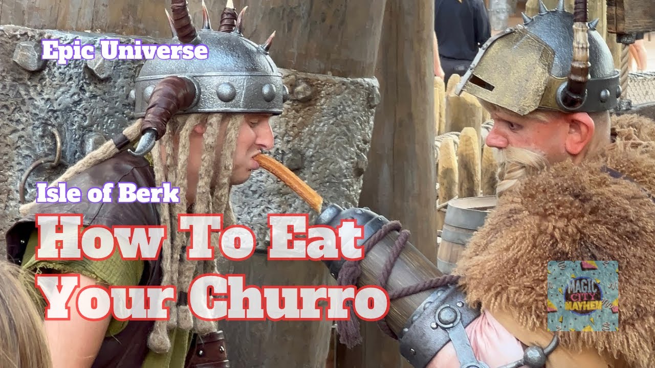 Tuffnut from How To Train Your Dragon Gets Fed A Churro at Epic ...