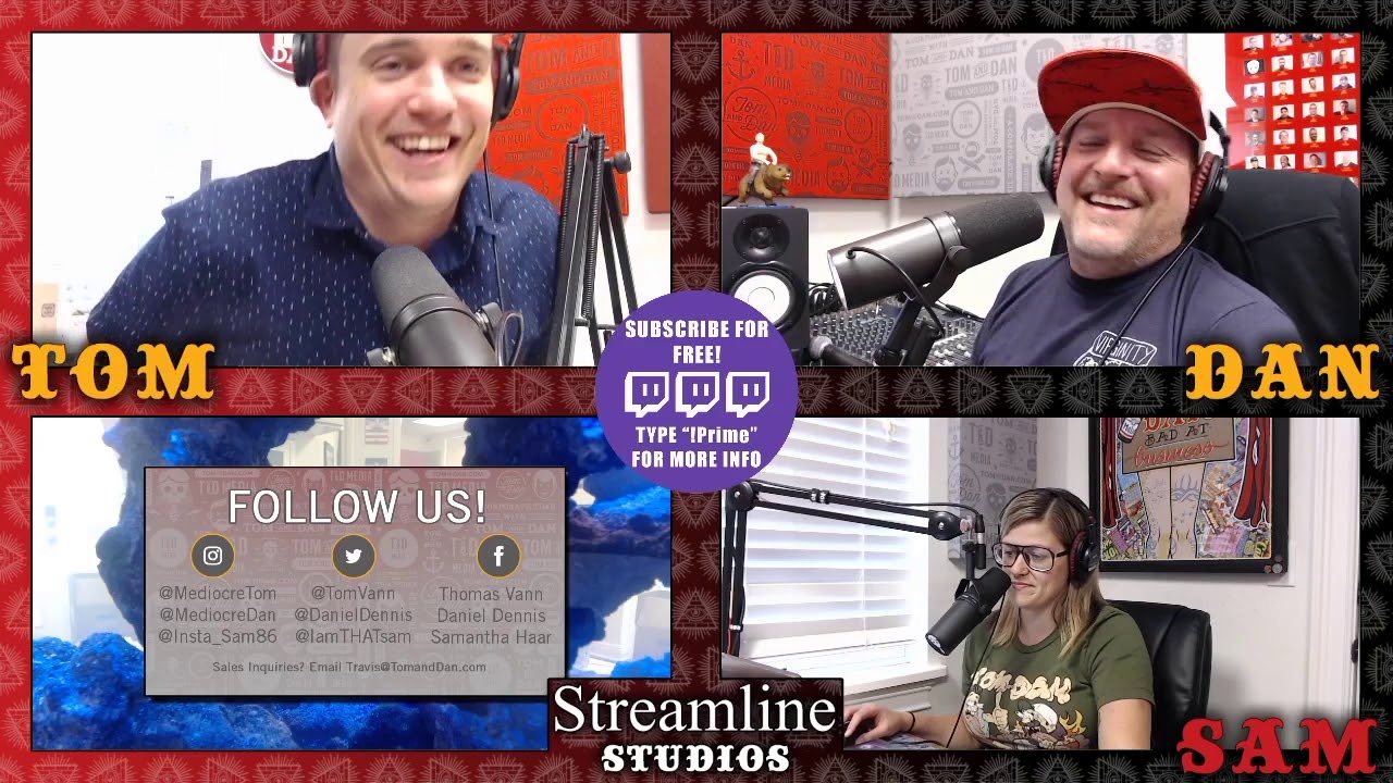 "A Corporate Time with Tom and Dan" - "Akeem Wood: LIVE from LA" - 5/13 ...