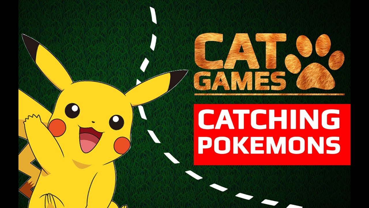 CAT GAMES - 🎮 POKEMON GO (ENTERTAINMENT VIDEOS FOR CATS TO WATCH) - YouTube