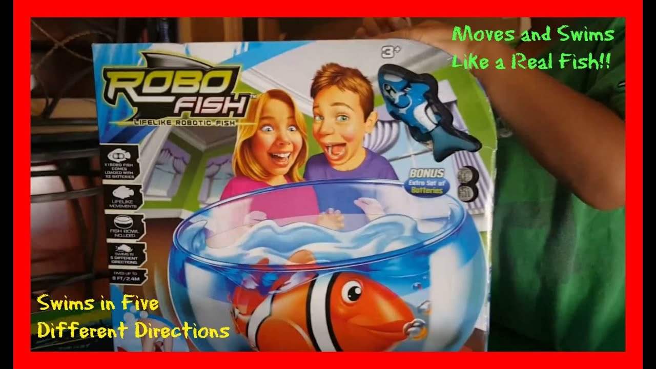 Unboxing Robo Fish, Lifelike Robotic Fish - YouTube