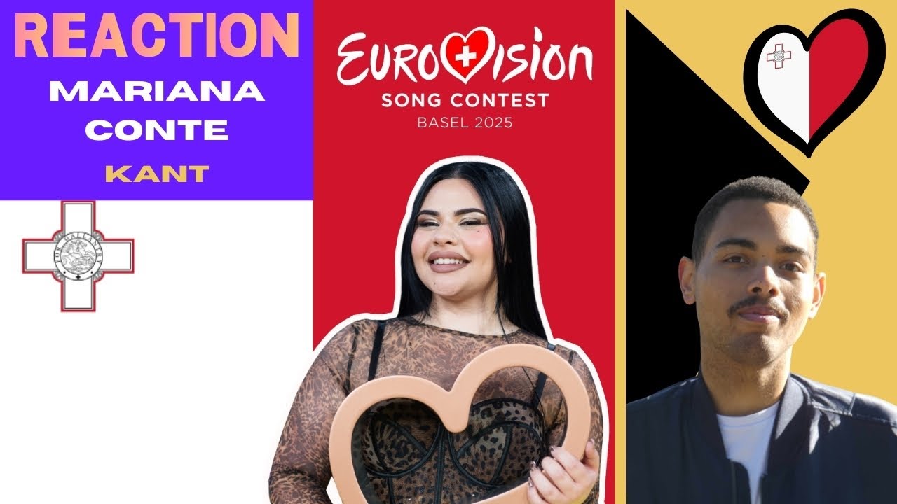 Reaction/ Miriana Conte - Kant / Malta - Eurovision 2025 - YouTube