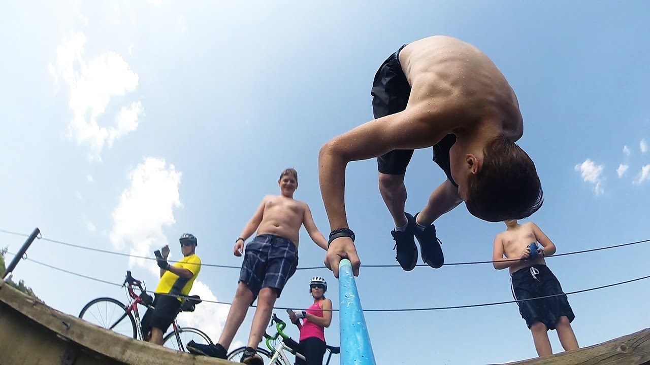 EPIC BRIDGE JUMPING!!! - YouTube