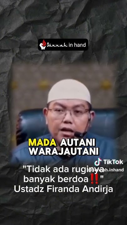 tidak ada ruginya banyak berdoa - YouTube