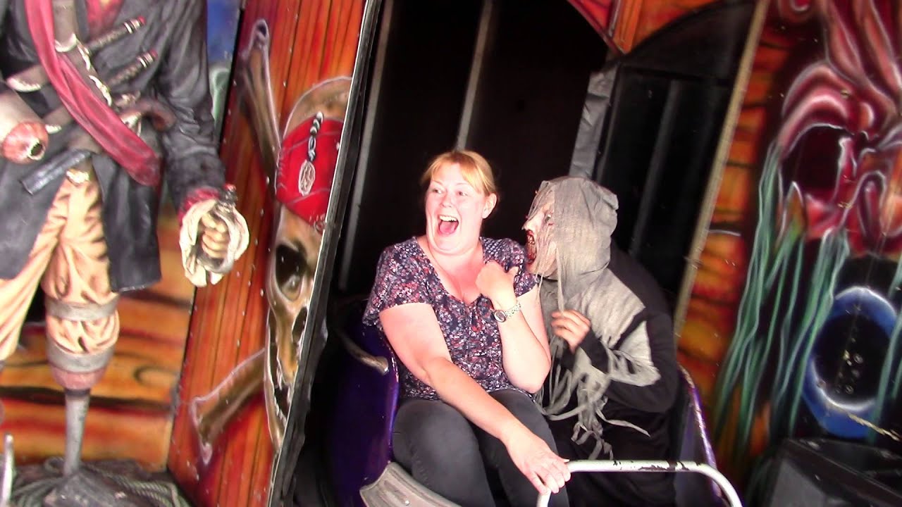 Bantry Fun Fair - Ghost Train - Woooo Scary! - YouTube