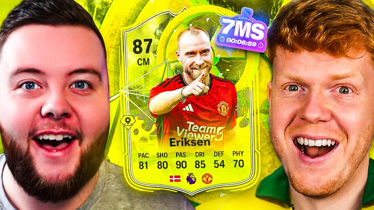Radioactive Christian Eriksen 7 Minute Squad Builder Youtube