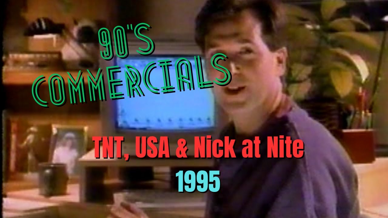 90's Commercials: TNT, USA & Nick at Nite (1995) - YouTube