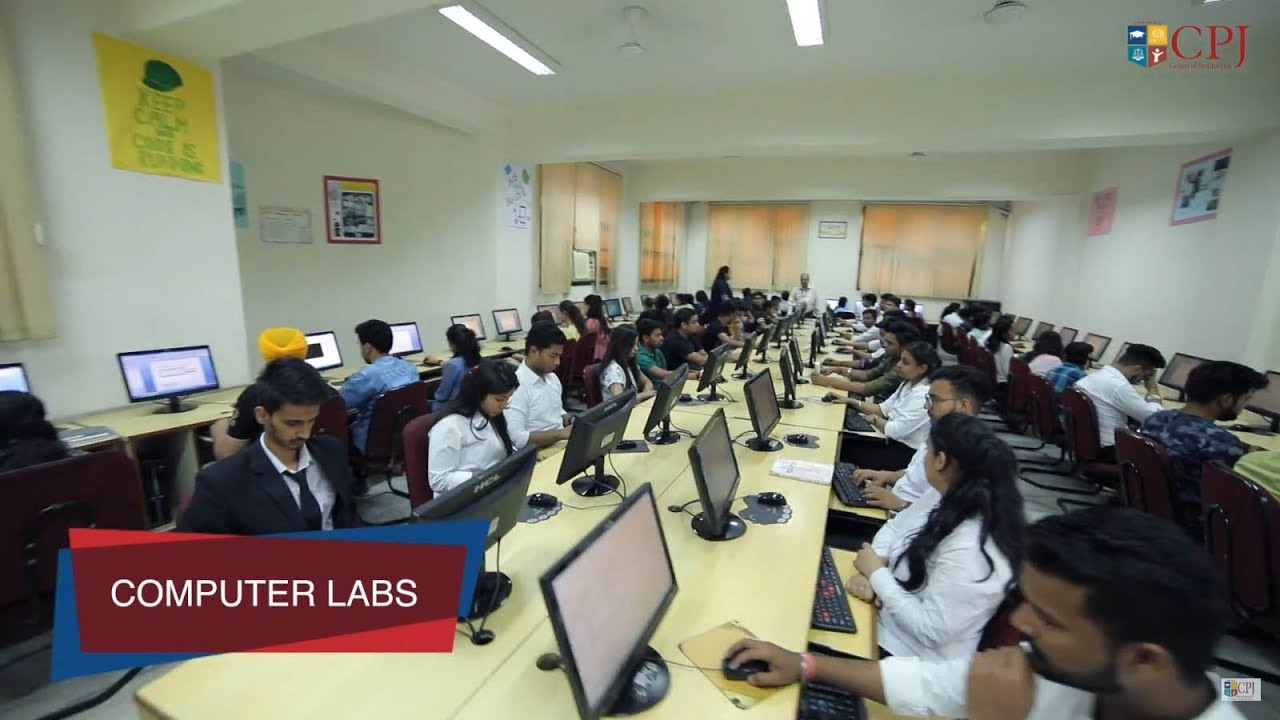 CPJ COLLEGE HIGH TECH COMPUTER LABS - YouTube