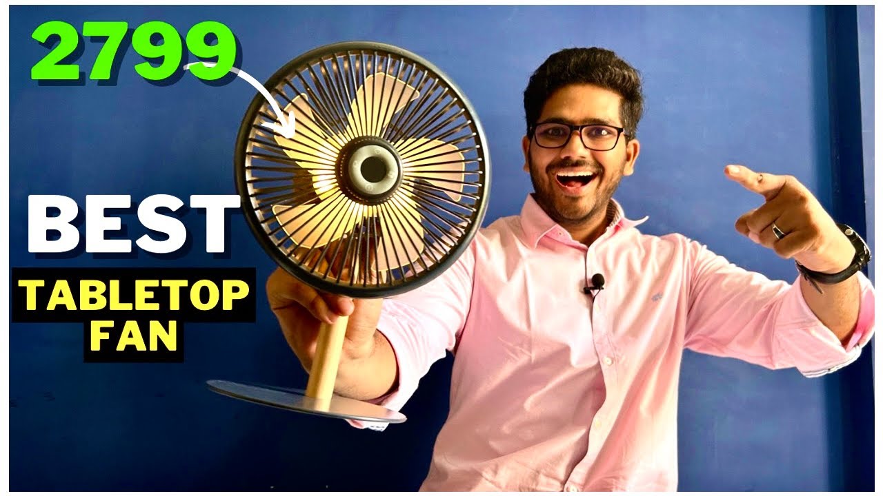 BEST TABLETOP FAN WITH MOOD LIGHT ⚡Best Table Fan Under Rs. 3000⚡NUUK ...