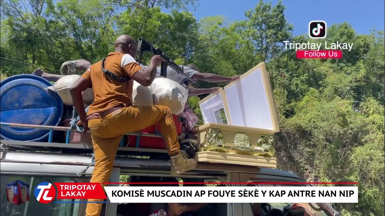 Flash! Komisè Muscadin debake lap fouye yon sèkèy kap sòti Port-au-Prince pou rantre nan sid ...