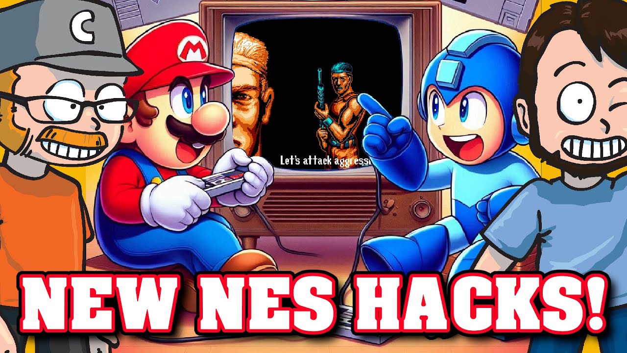 New NES Hacks: Mario, Mega Man & Contra! - Game Beaters Live - YouTube