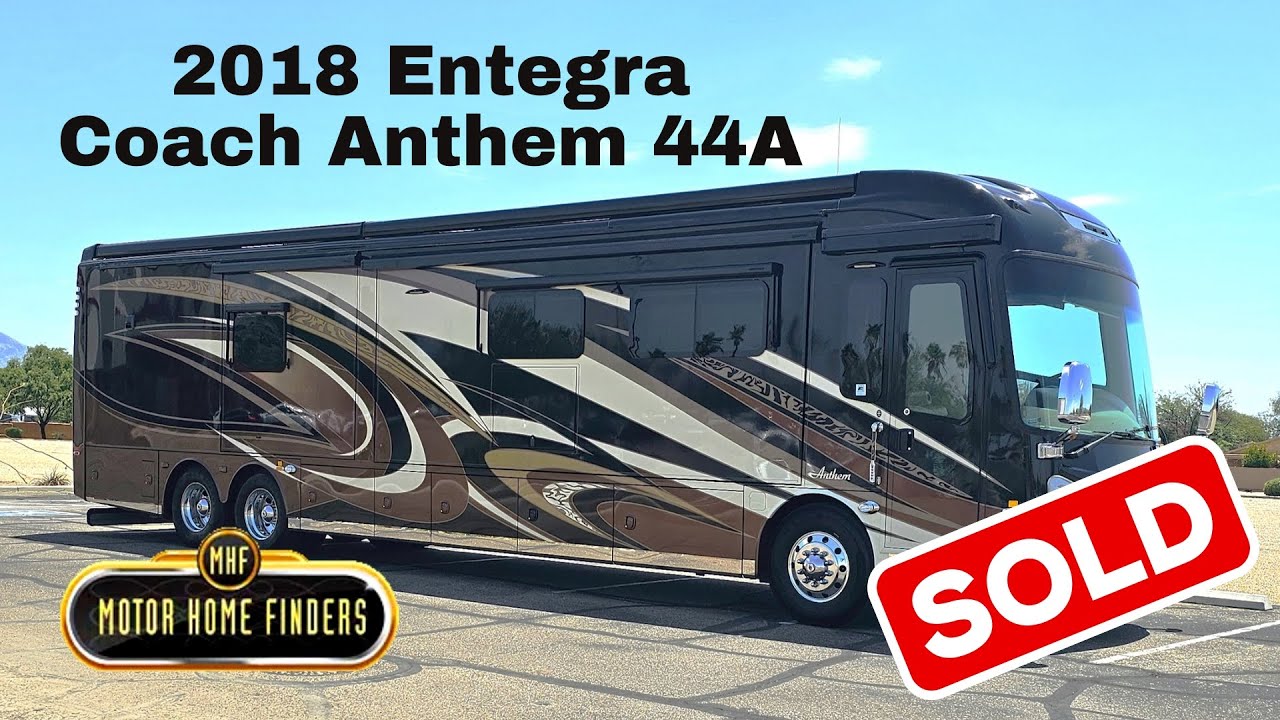 SOLD - 2018 Entegra Coach Anthem 44A | MotorHomeFinders.com - YouTube