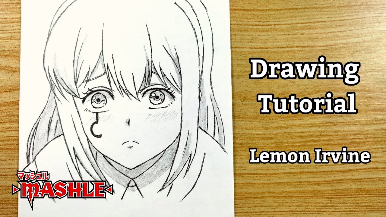 How to draw Lemon irvine | mashle | anime drawing tutorial step by step ...