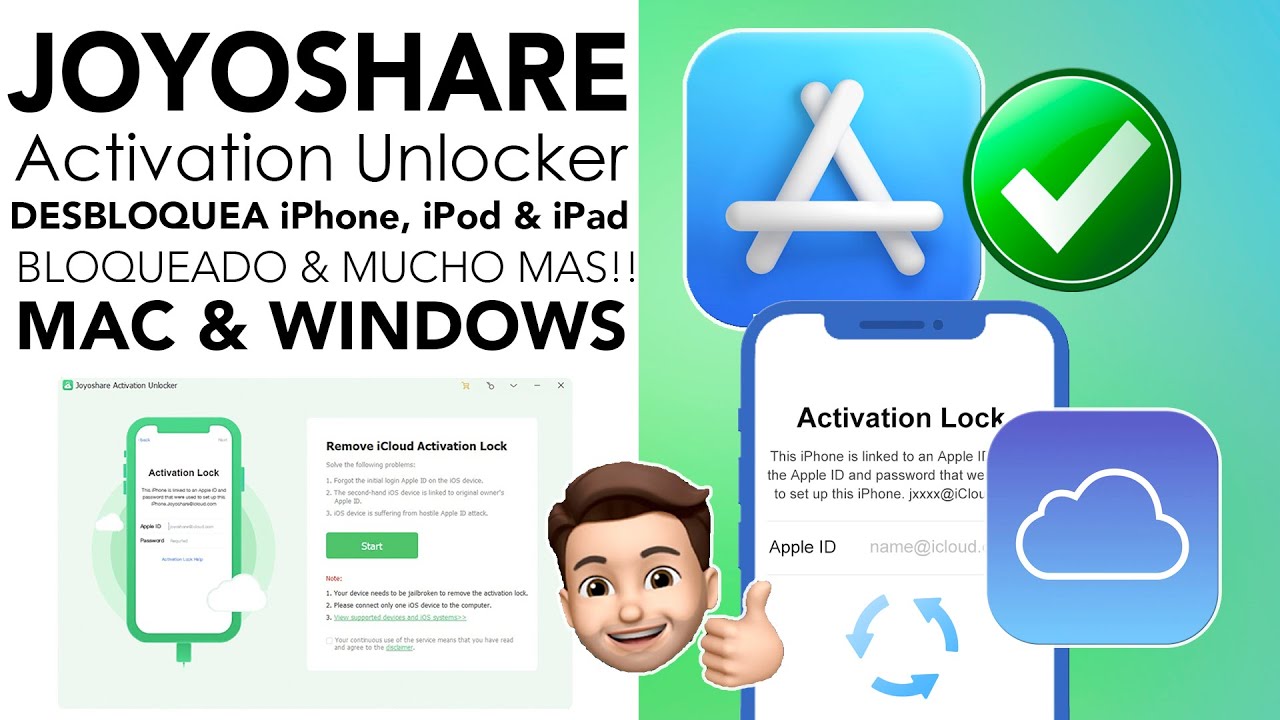 JOYOSHARE ACTIVATION UNLOCKER • ELIMINA iCloud SIN LA CONTRASEÑA En ...