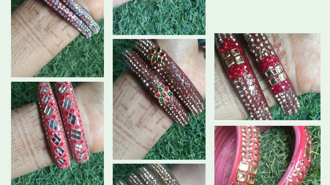 new design colorful homemade bangles 🥰 ️ - YouTube