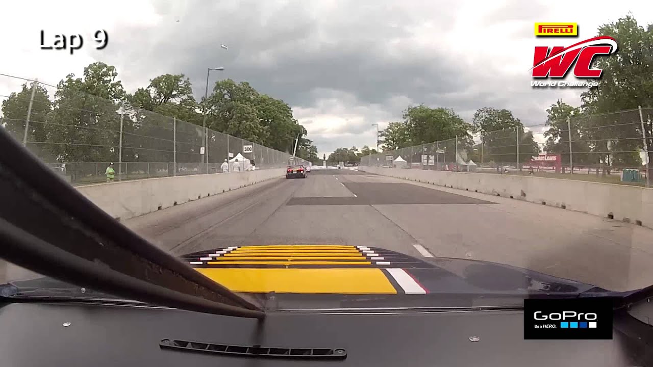 PWC Detroit 2013 - Randy Pobst On Board Highlights of Round 7 GT - YouTube