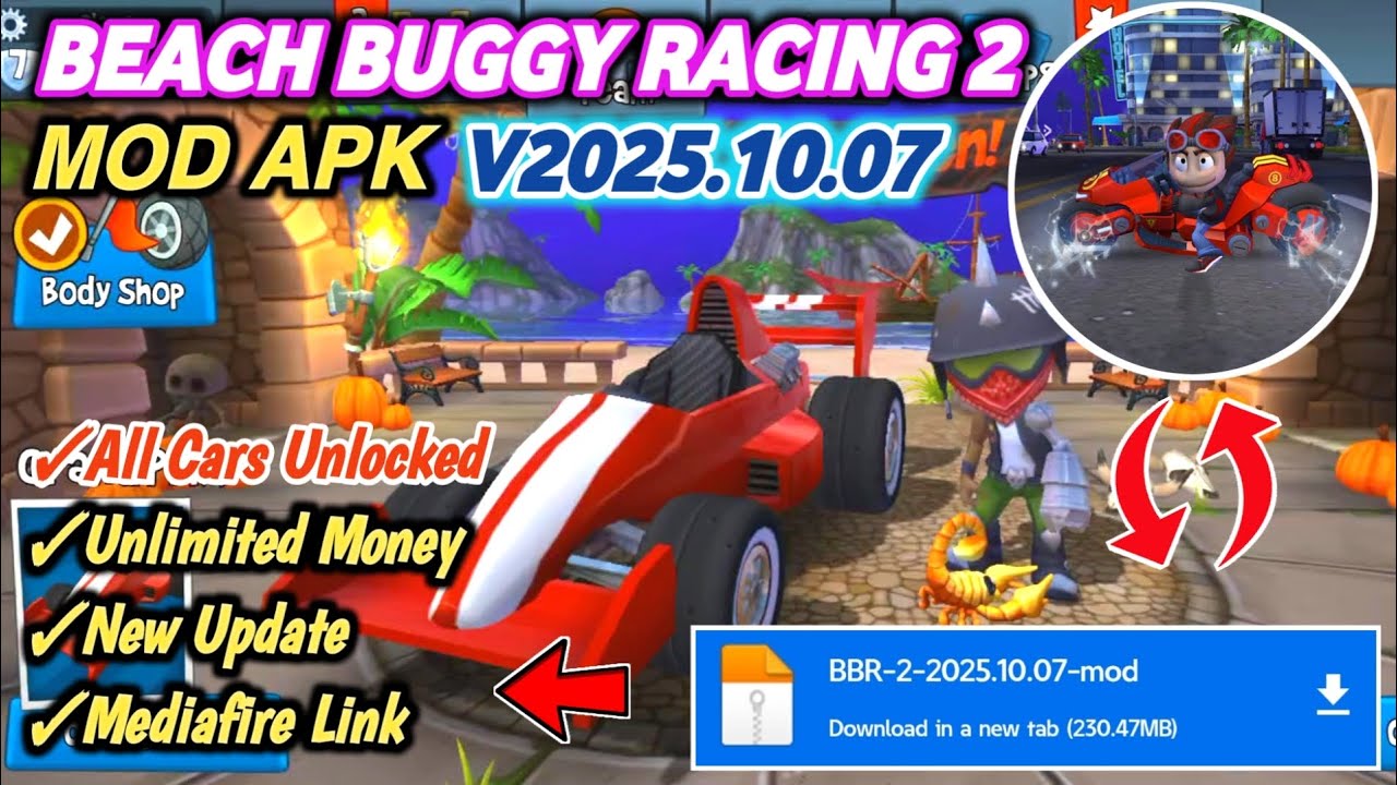 Beach Buggy Racing 2 Mod Apk | BBR2 Mod Apk | All Cars Unlocked 🔥🔥 ...