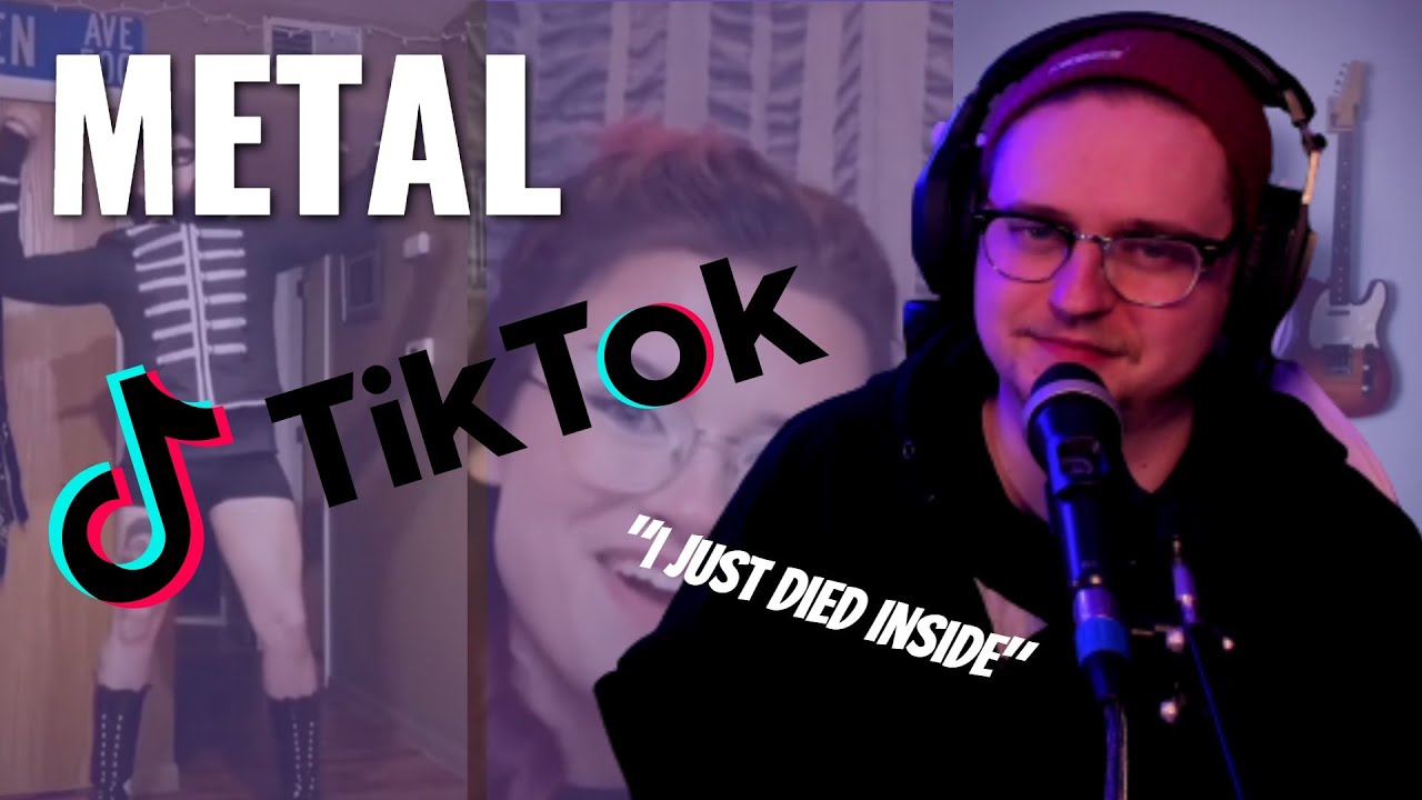Metalhead Reacting to Cringe Metal TikTok - YouTube