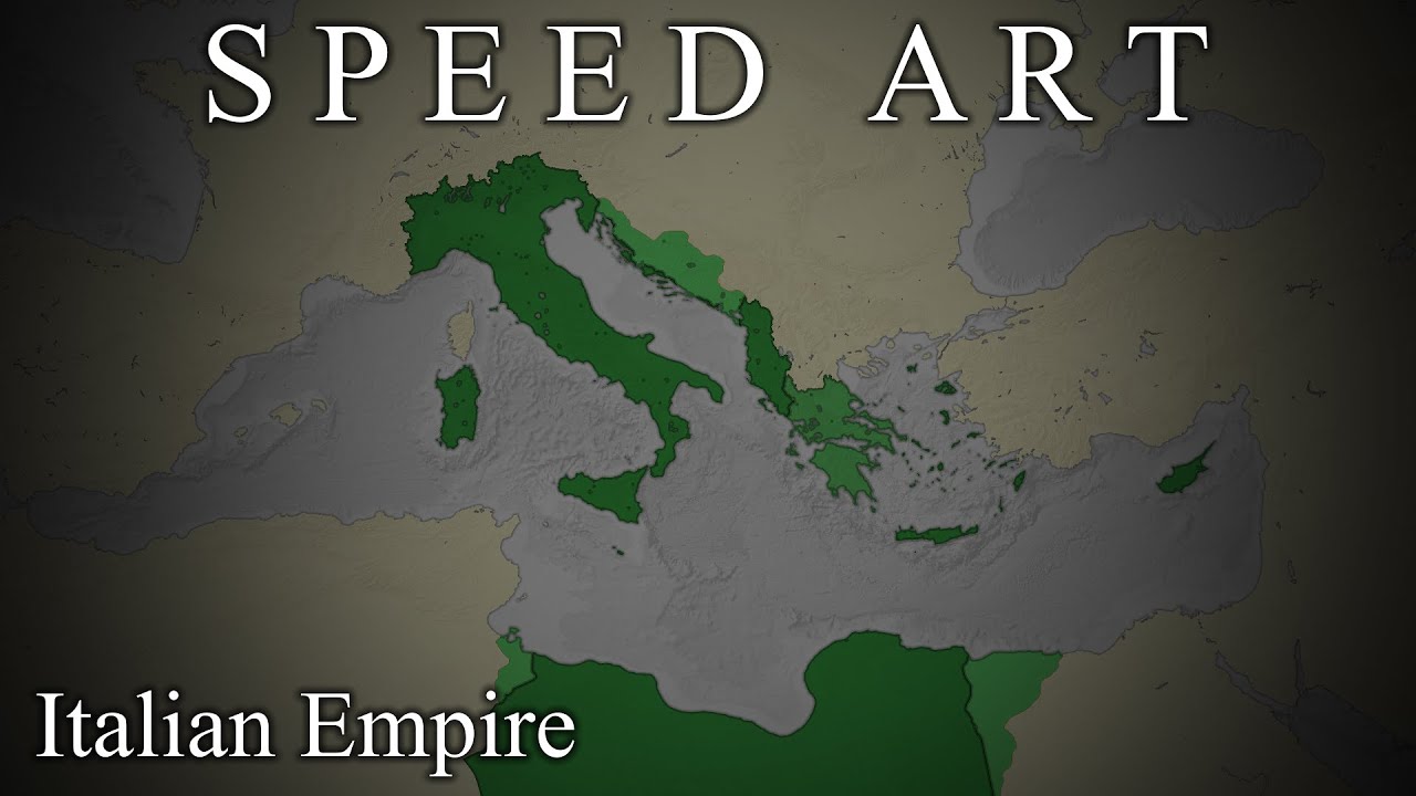 Italian Empire Map