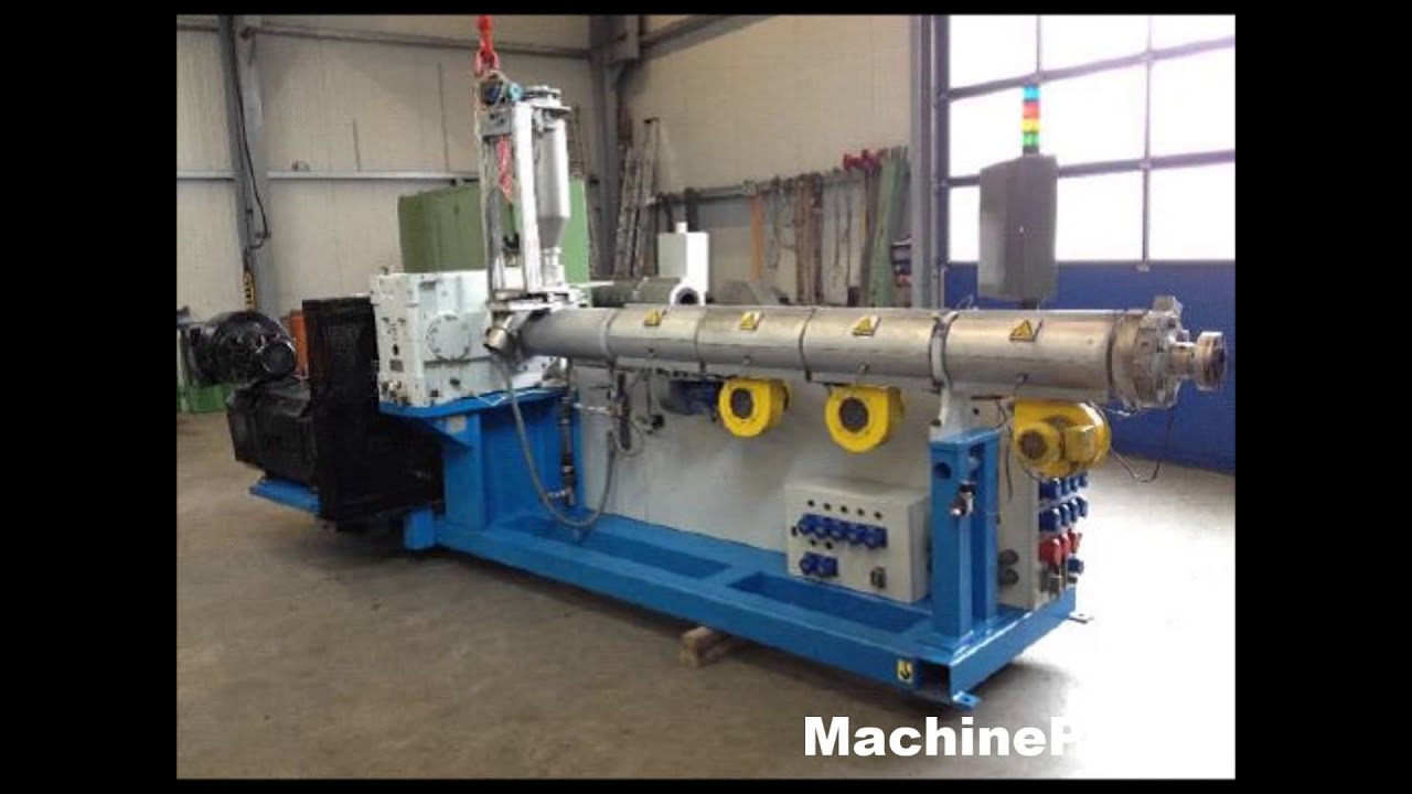 BATTENFELD BEX 1-90-30 Second Hand Single-screw extruder for PE/PP ...
