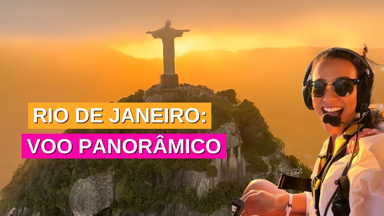 [ROTEIRO] VOO PANORÂMICO em um helicóptero SEM PORTAS no RIO DE JANEIRO ...