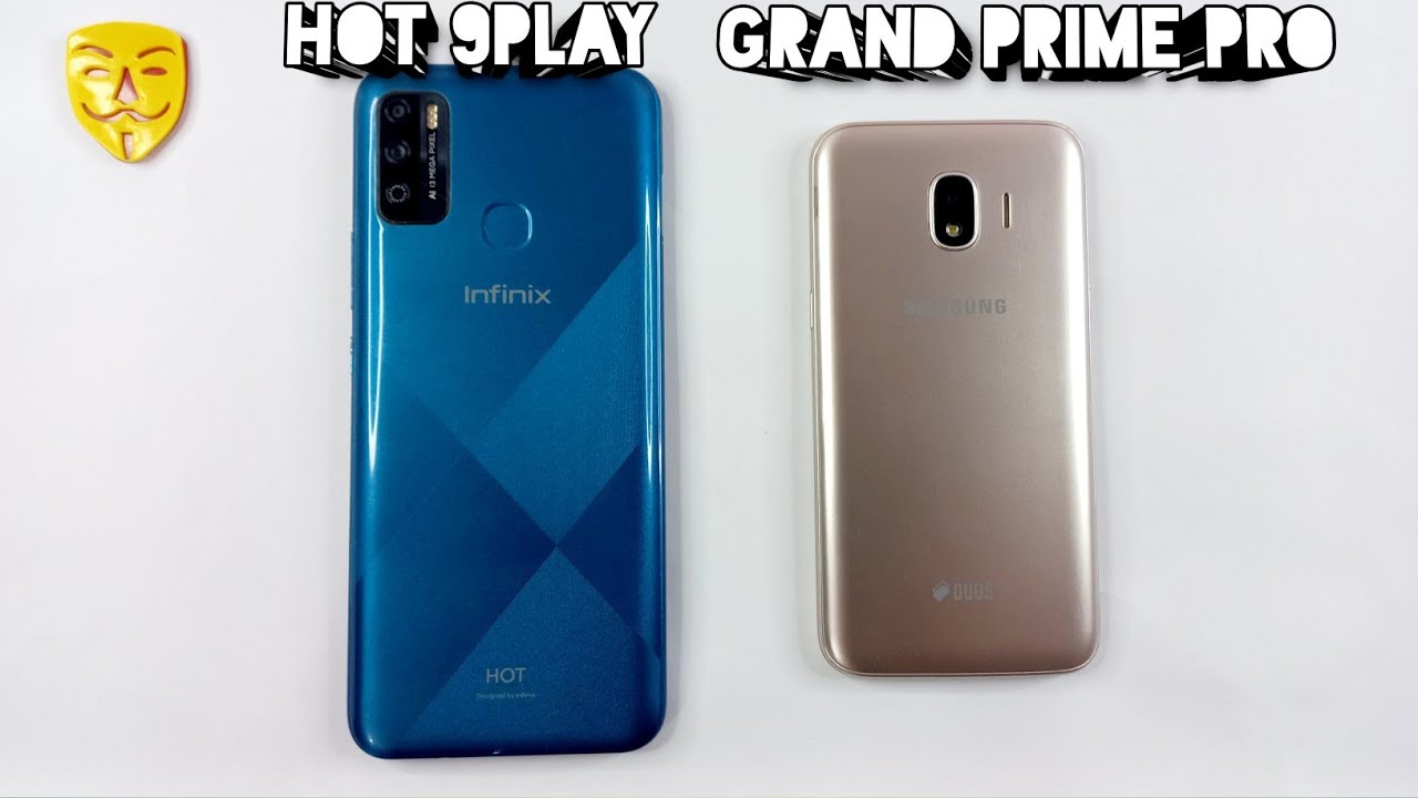 Infinix Hot 9 Play Vs Samsung Grand Prime Pro | SPEED TEST - YouTube