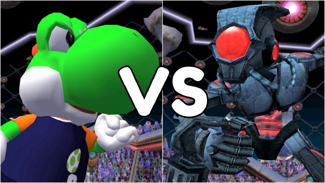 Super Mario Strikers - Yoshi vs Super Team - GameCube Gameplay ...