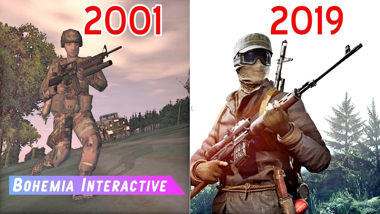 Evolution of Bohemia Interactive Games (2001-2019) - YouTube