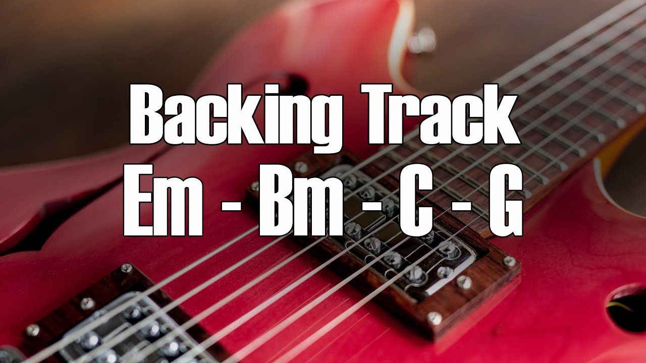 Deep Guitar Backing Track E minor | Backing Track Practise And Jam Em ...