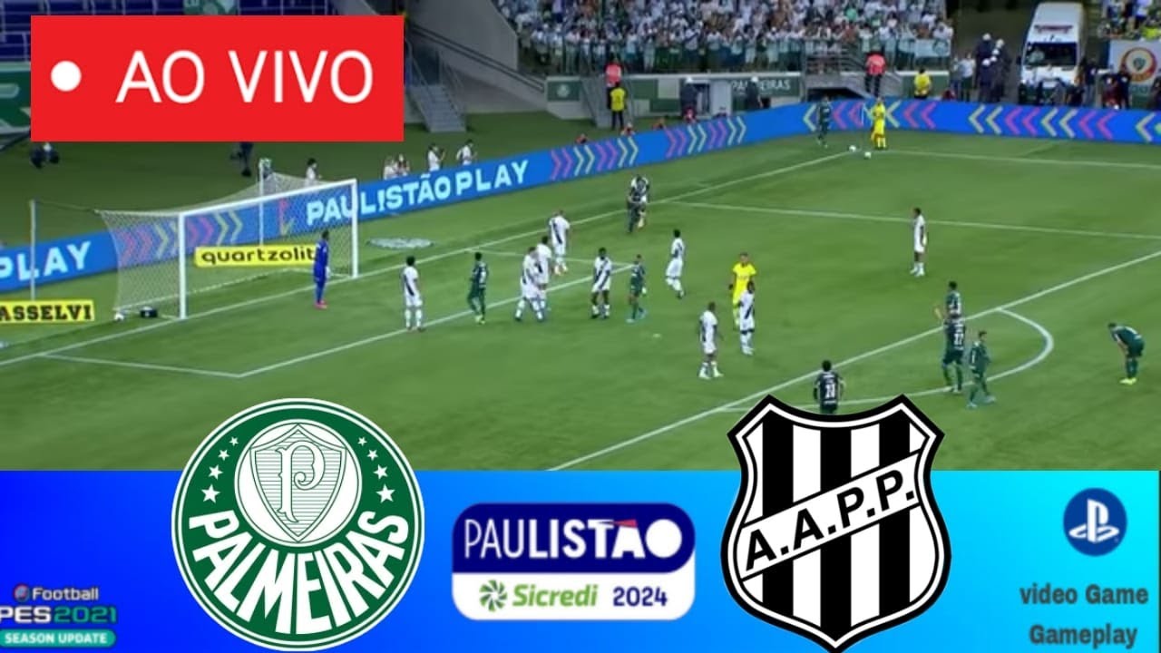 Palmeiras X Ponte Preta Ao Vivo Com Imagens Campeonato Paulista 2024