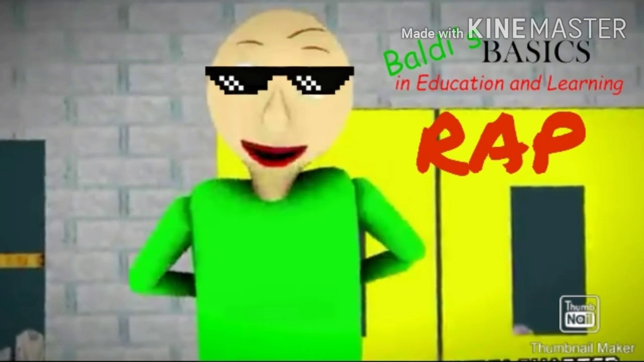 Baldi Rap Solo 1 - Video Game Rap Battles - YouTube
