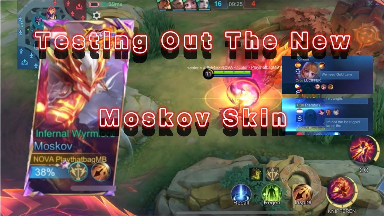 New SKIN makes MOSKOV do BETTER damage?! MOSKOV INFERNAL WYRMLORD in ...