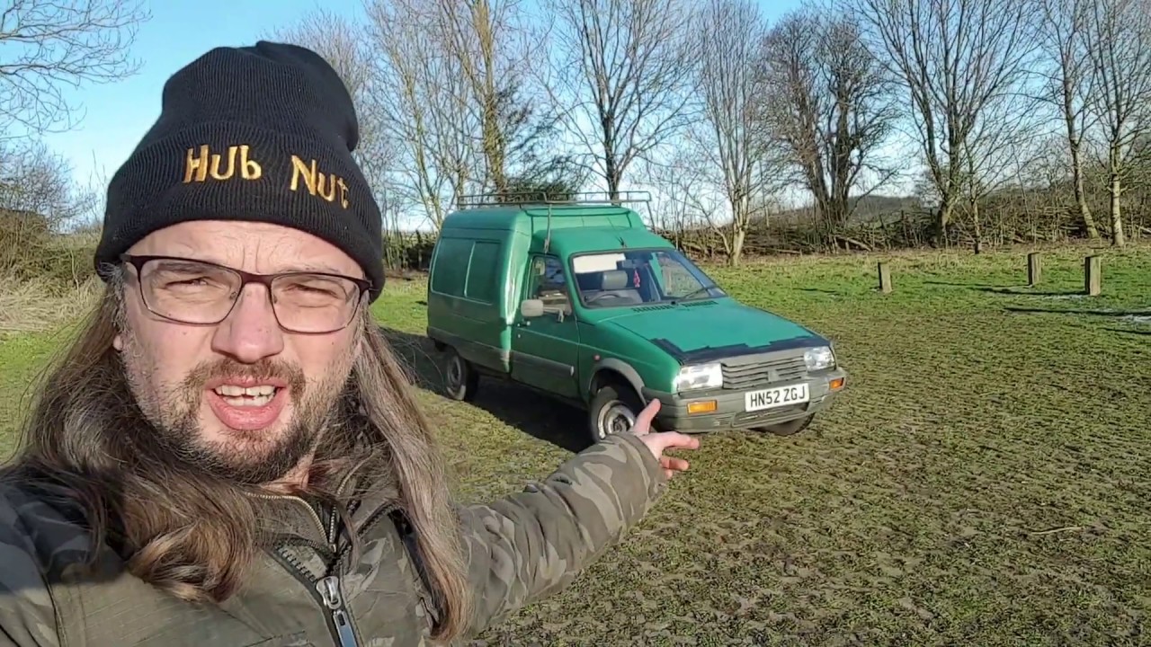 Driven: Scruffy Citroen C15 van - much gaffer tape! - YouTube