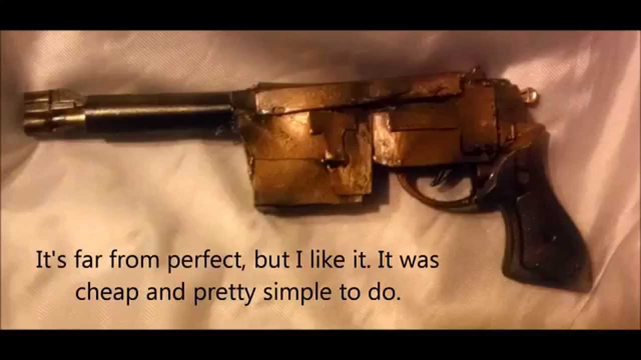 Malcolm Reynolds gun from Firefly on the cheap - YouTube