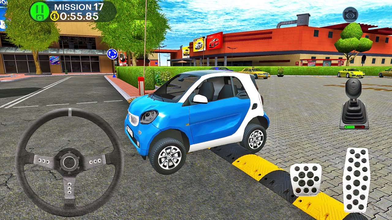 Small Smart Car Driving - Shopping Mall Parking Lot Simulator - Android ...