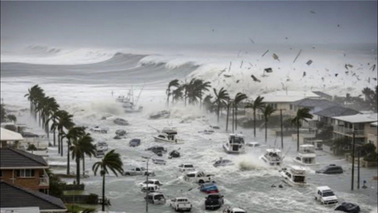 Deadly Chaos in Italy and Malta! Cyclone Harry's storm surge destroys ...