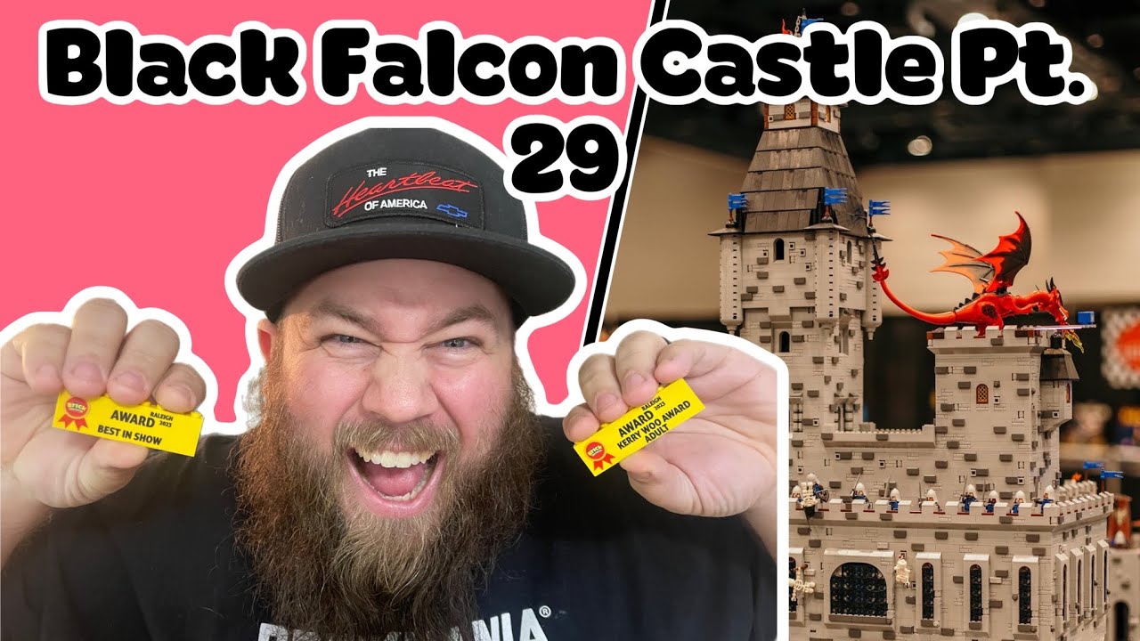 Building The Lego Black Falcon Castle: Week 29 | The Castle Is Finished ...