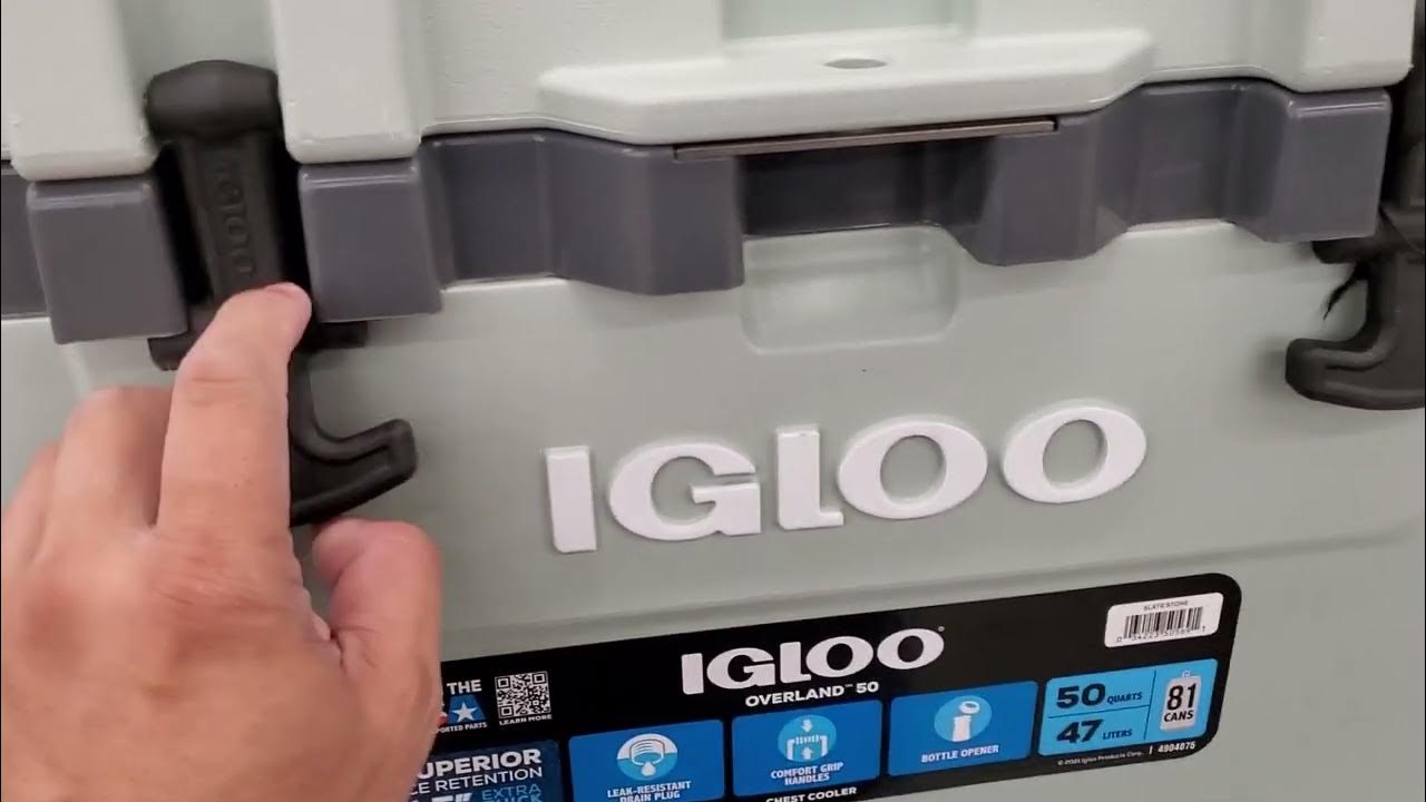 REVIEW- Igloo Overland 50 Qt Ice Chest Cooler, Green- IS THIS ANY GOOD? - YouTube