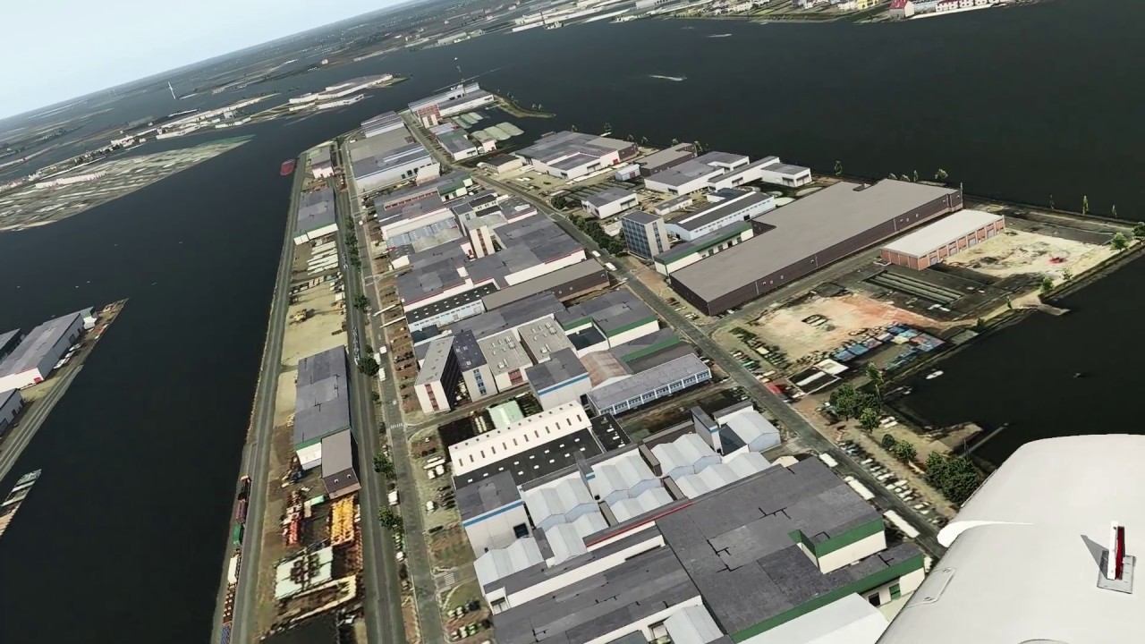 X-Plane 11 NL Rotterdam - Alternative to ORBX - Simheaven + Ortho4xp ...