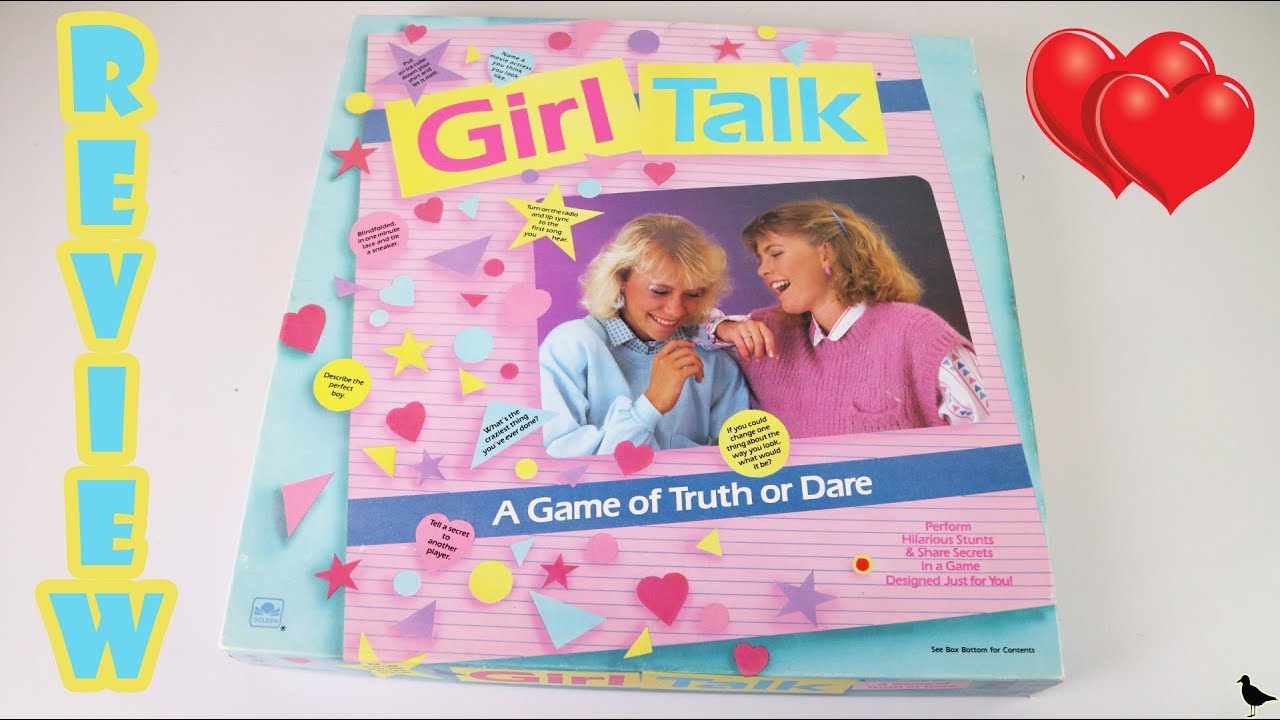 Girl Talk Board Game Review A Game of Truth or Dare | Board Game Night ...