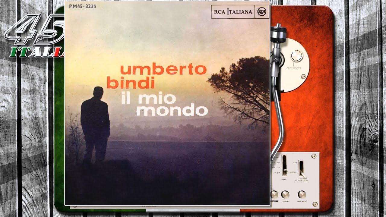 Umberto Bindi - Il Mio Mondo [1963] - YouTube
