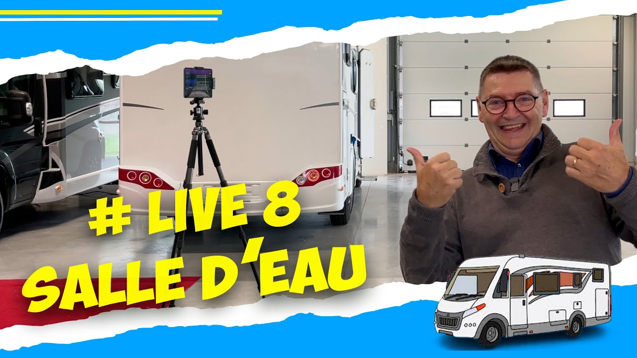 Live 8 : Le Petit Marcel camping car et salle d'eau, ... - YouTube