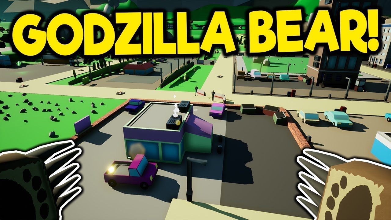 Giant Mutant Godzilla Bear Destroys City! - Giant Bear Rampage Gameplay ...