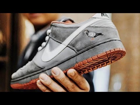 Jeff Staple x Nike SB Dunk Low Pigeons (NYC,Black,Panda) - YouTube