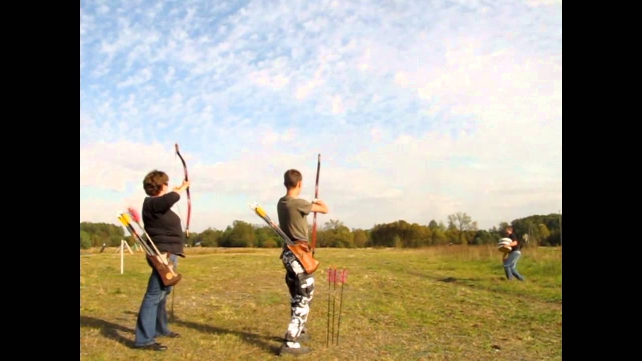 Strzelanie do rzutek AMM Archery - Warsztaty łucznictwa wschodniego ...