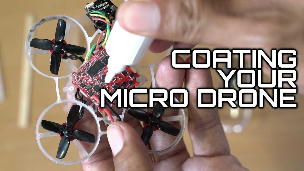 How to coating micro drone with KOTKING - YouTube