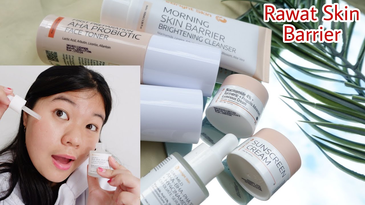 SKINCARE UNTUK SKIN BARRIER // Ebright skin Dewy Advance Series + Serum ...