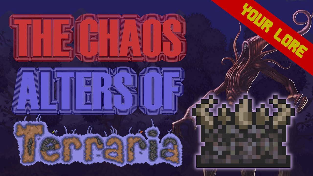 THE CHAOS ALTARS OF TERRARIA || YOUR LORE || Lore Store - YouTube