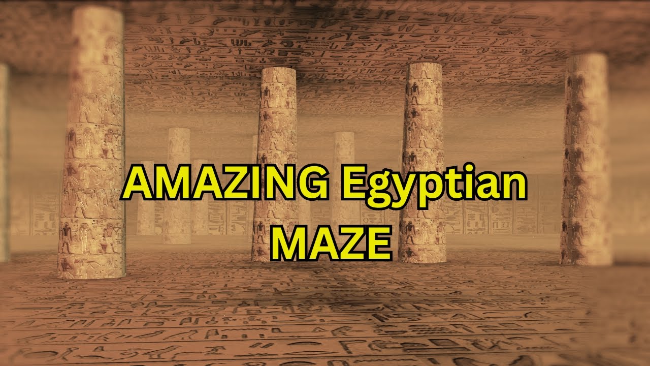 AMAZING Egyptian Maze - YouTube